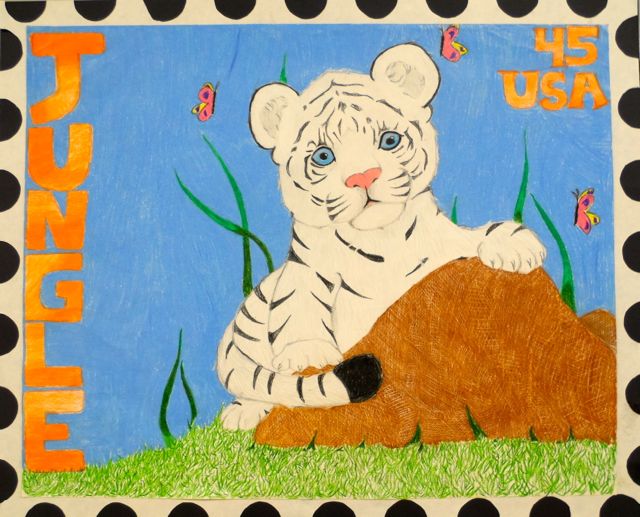 Introducing student created postage stamps